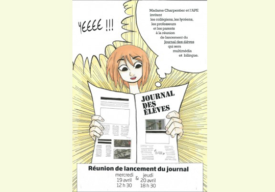 Un journal des élèves bientôt à Sévigné - College Sevigne College Sevigne
